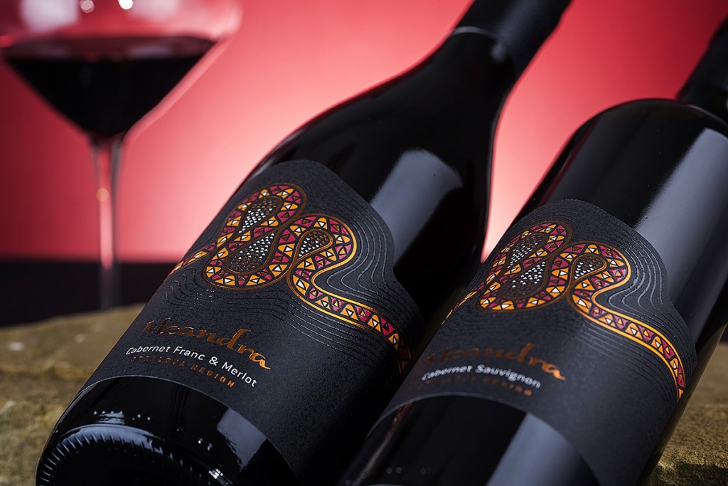Meandra wine label – the year of the snake