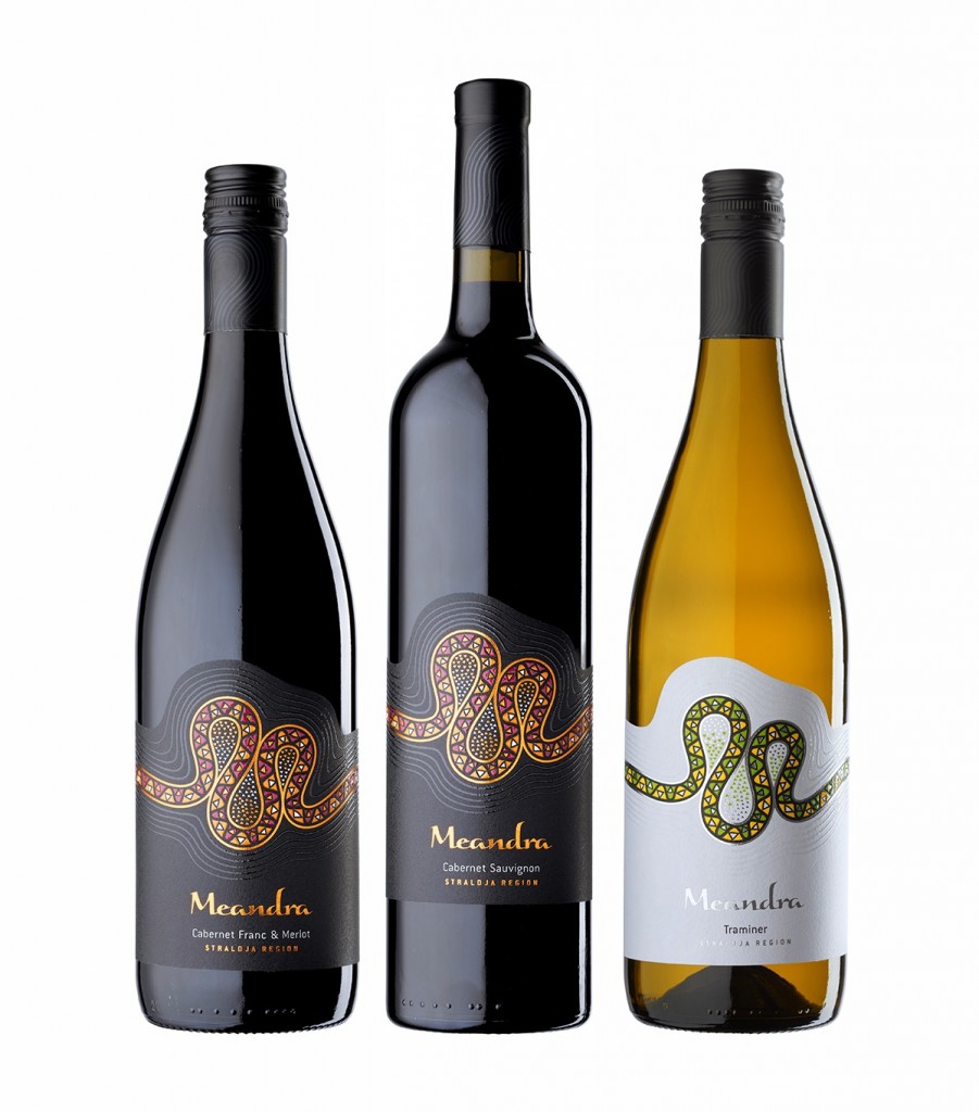 Meandra wine label – the year of the snake