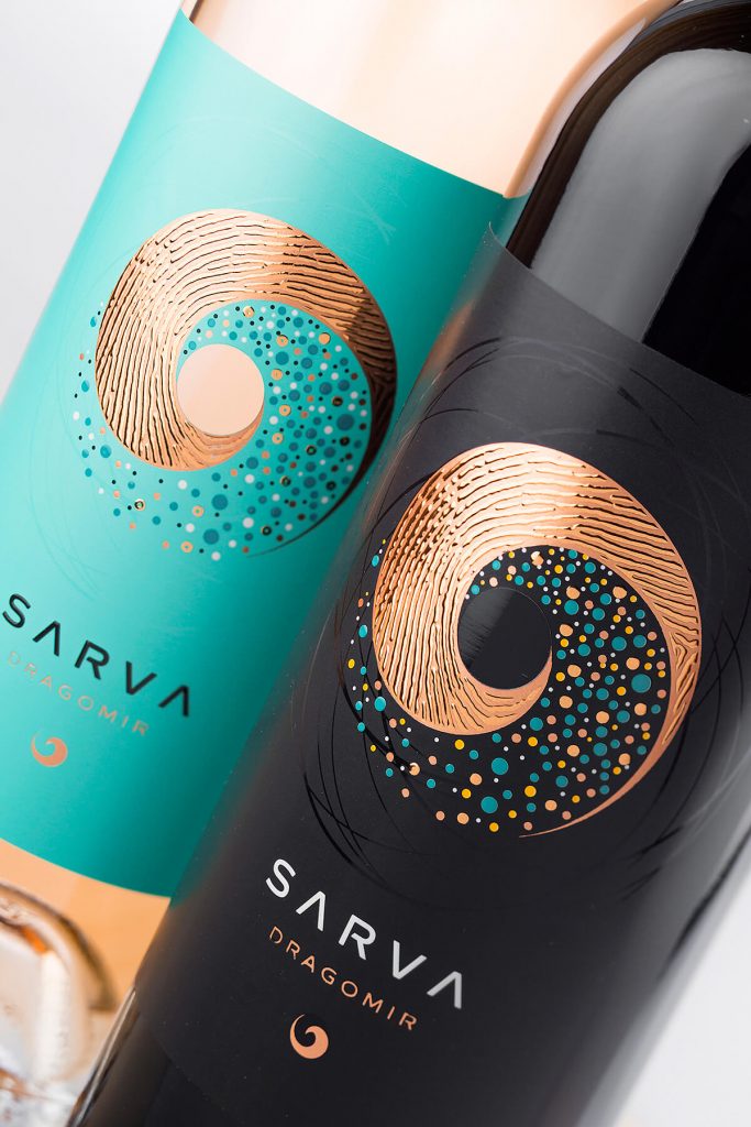 Sarva Wine Label Packaging Design by the Labelmaker