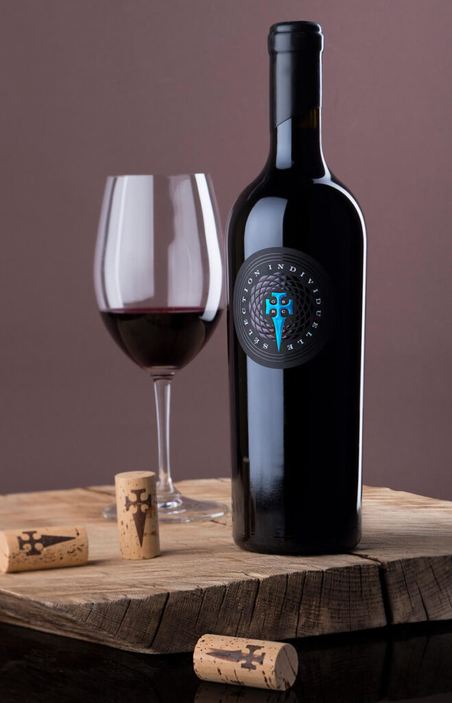Individual Selection for Grand Sovereign wine brand - Wine label designs