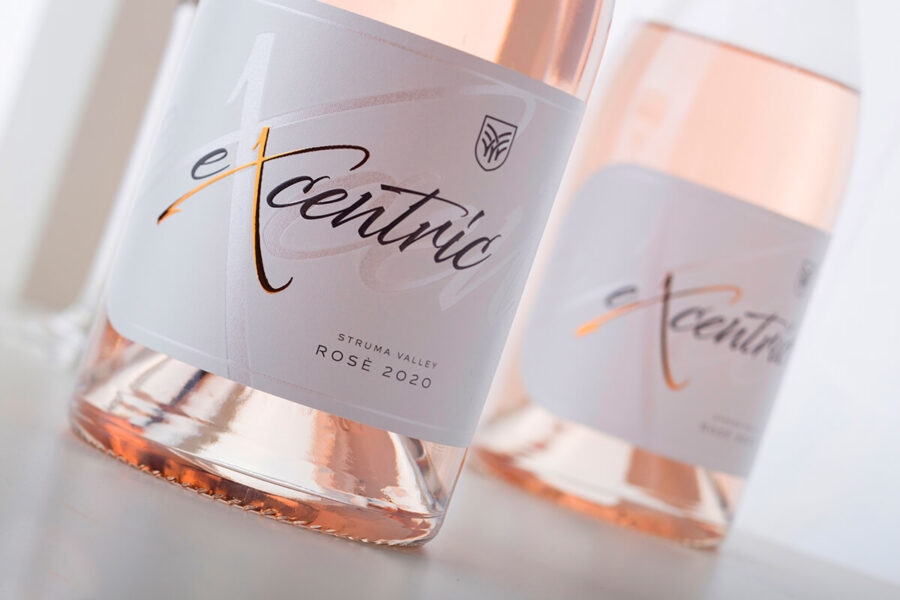 Excentric Wine Brand Restyle - Wine label designs